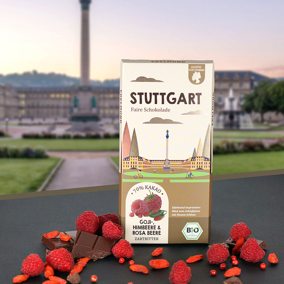 Stuttgart Fairtrade Schokolade, Bio - Edelmond Chocolatiers GmbH, 5,45